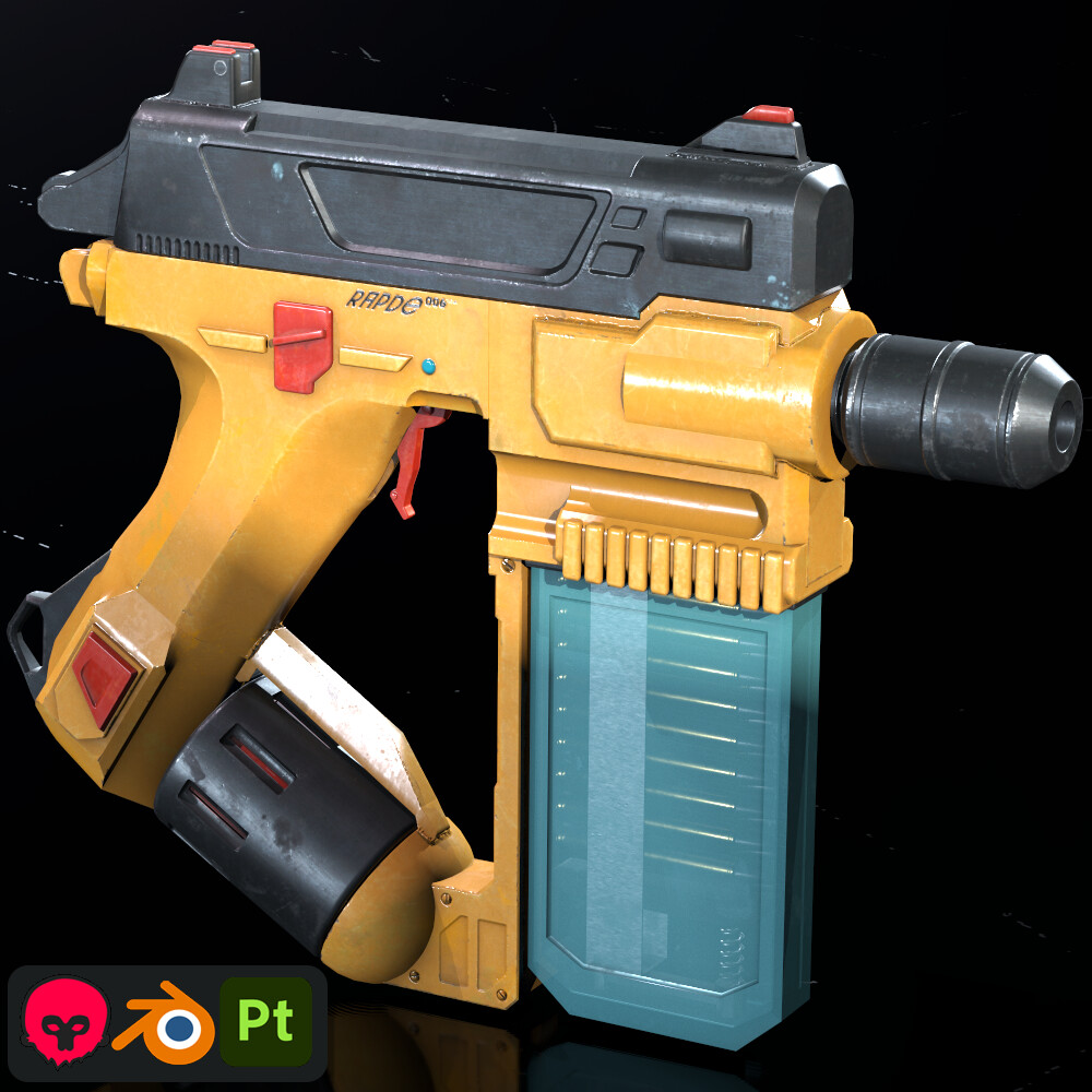 ArtStation - Nail gun