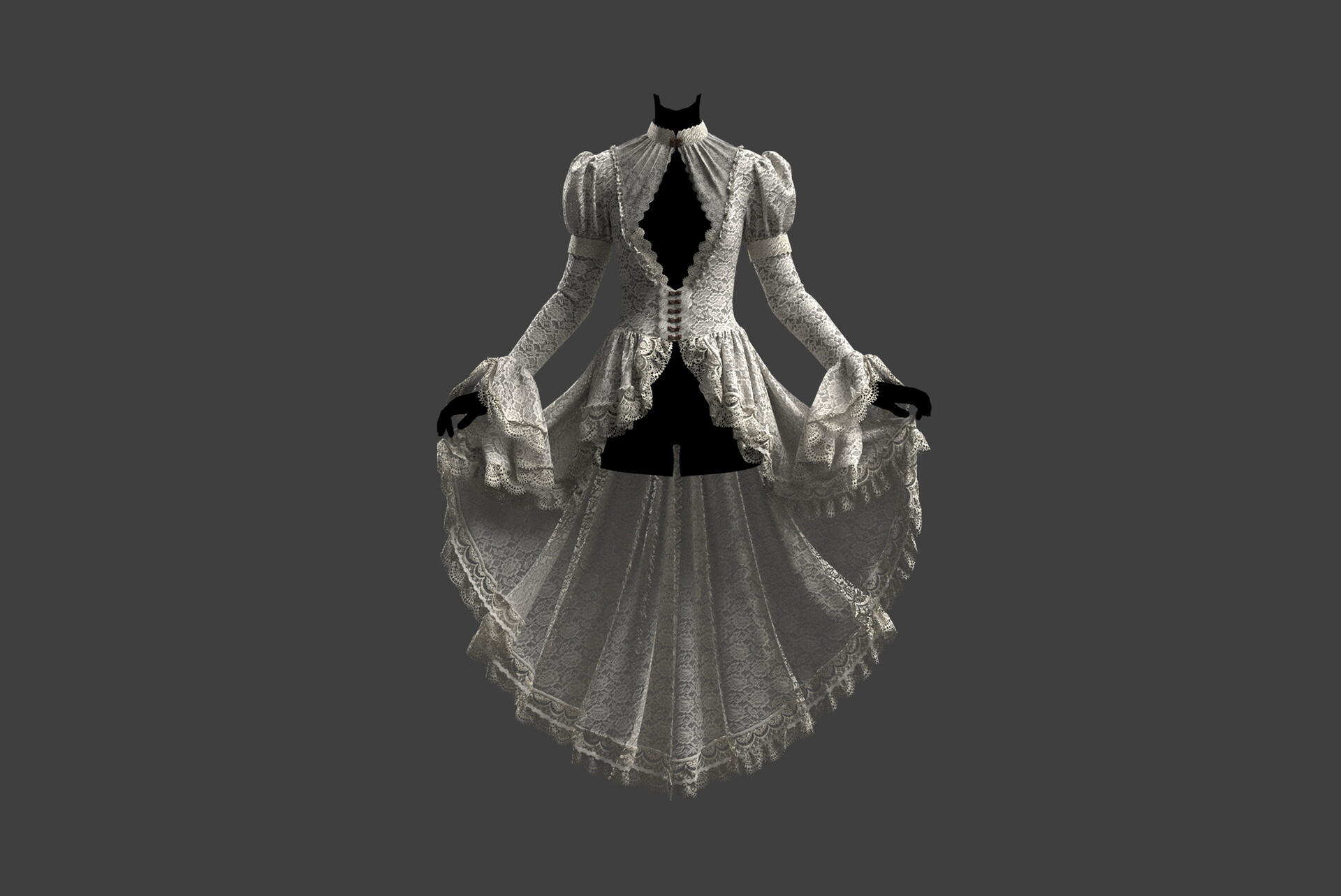 ArtStation - Medieval dress