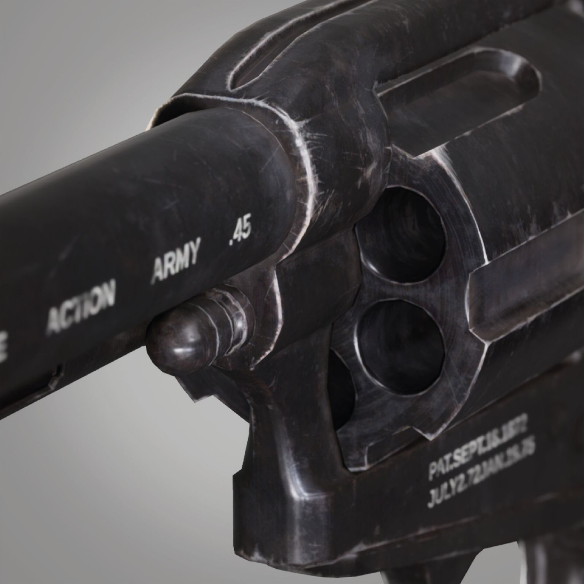 ArtStation - Colt SAA Revolver: Peacemaker