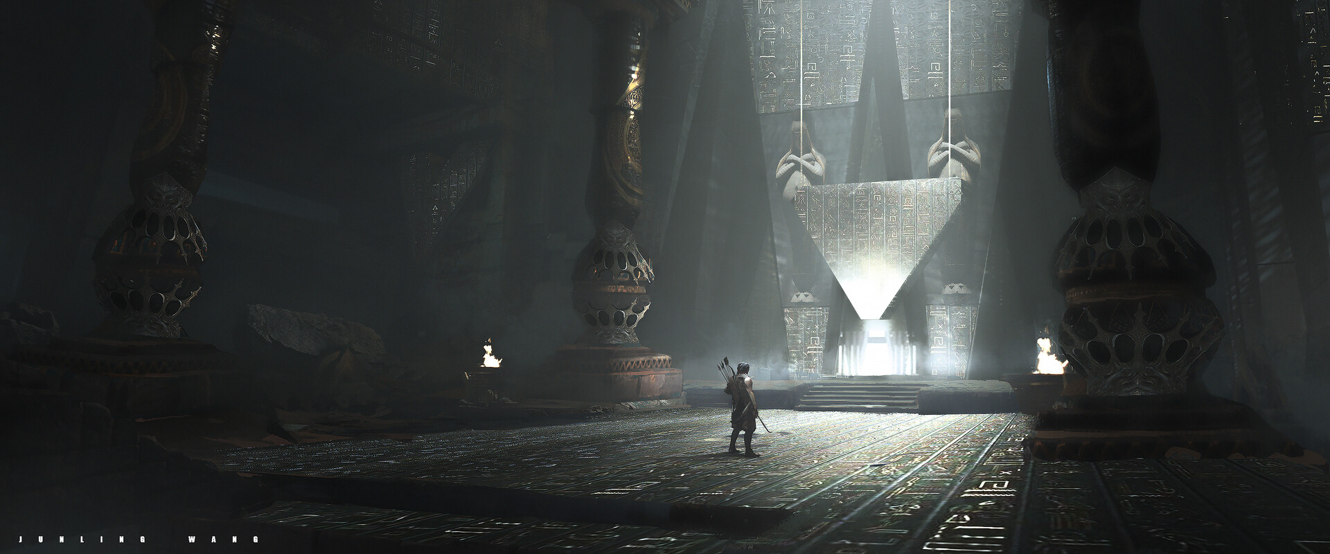 ArtStation - Burial Queen boss area