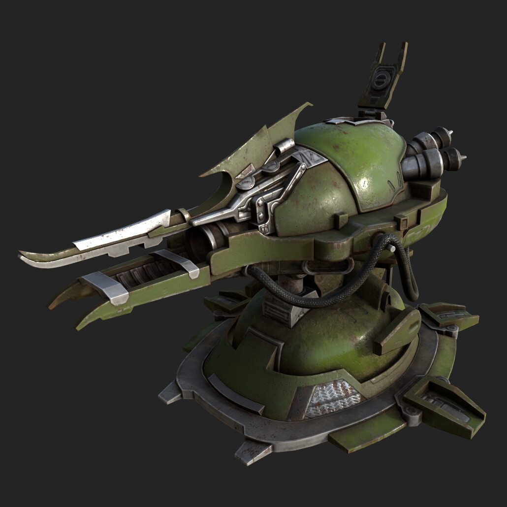 ArtStation - Alien Turret