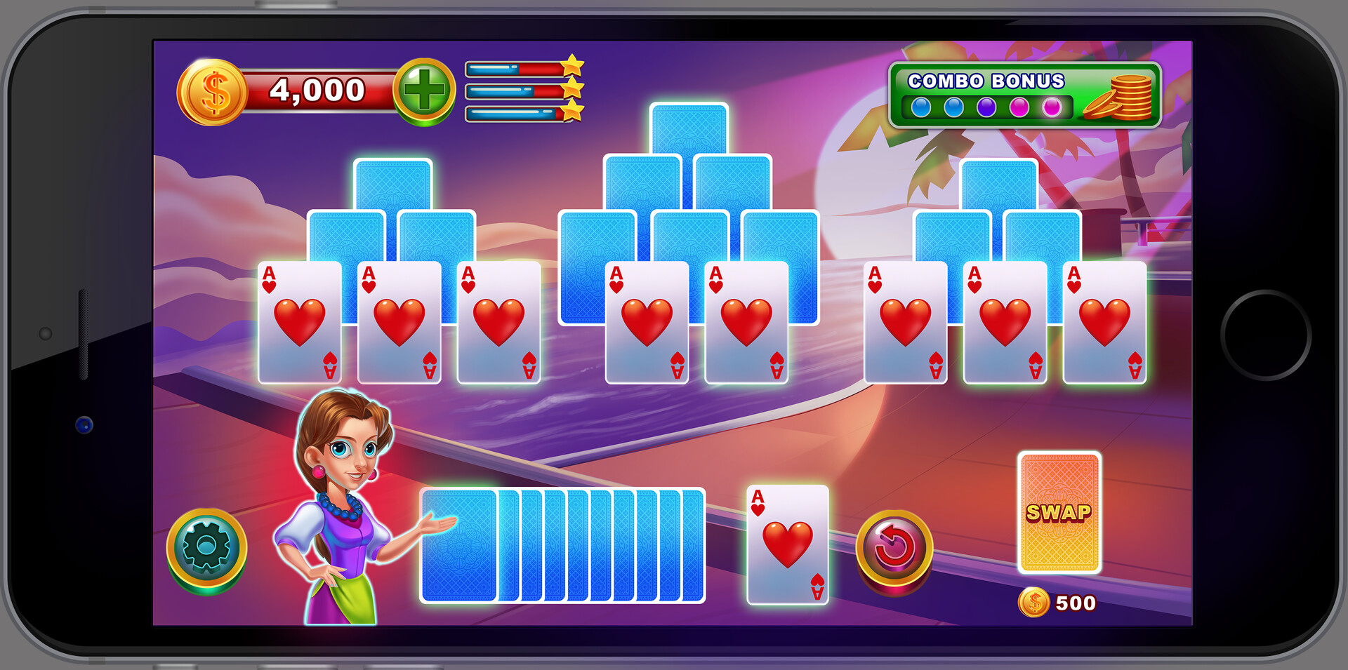 ArtStation - Mobile solitaire game