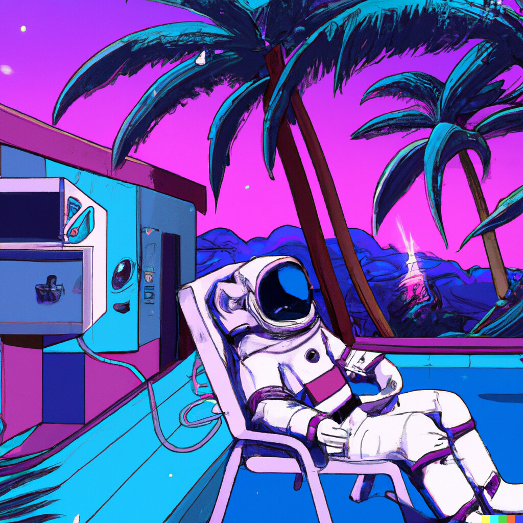 ArtStation - "Damn...in Space it's better than I thought..." :D