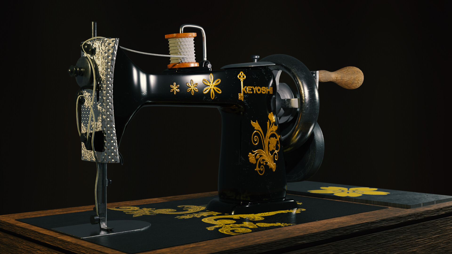 ArtStation - Sewing Machine