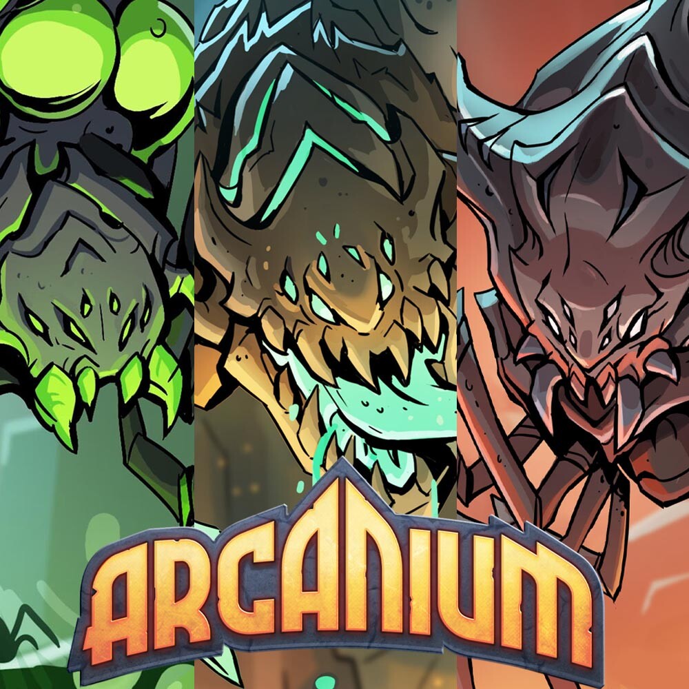 ArtStation - Elite Spider Creatures - Arcanium Game