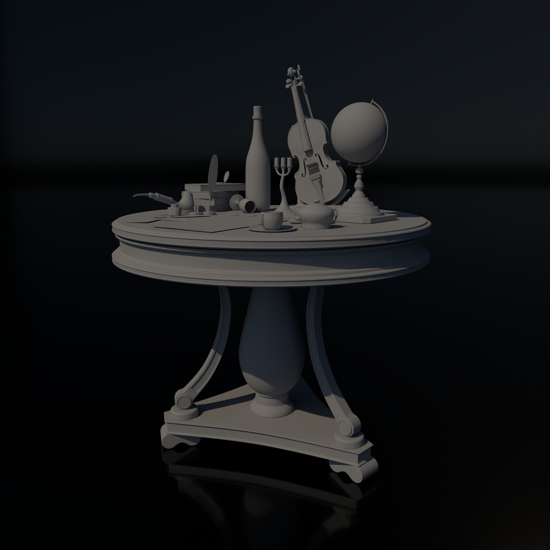 ArtStation - Homse table {WIP}