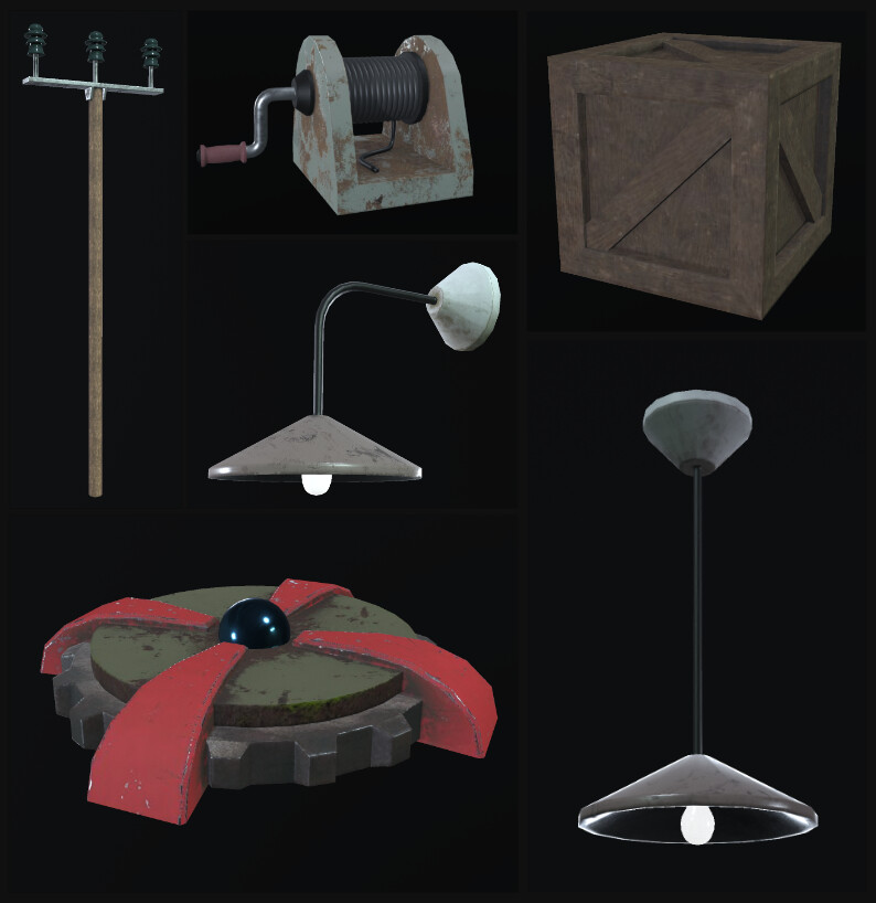 ArtStation - Simple props