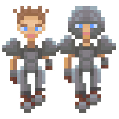 ArtStation - Warrior NPC Sprites - Bad Old Man