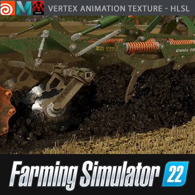 ArtStation - Farming Simulator 22 | Vertex Animation Texture | Cultivator