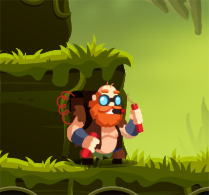 ArtStation - Dynamite man animation