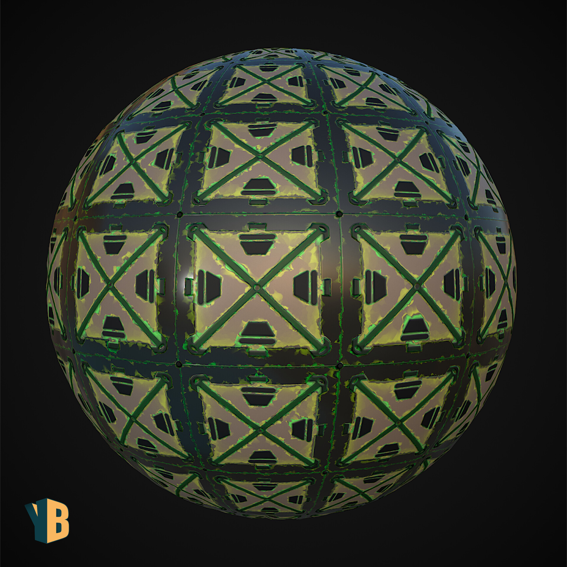 ArtStation - Toxic Ground Texture (Stylized)