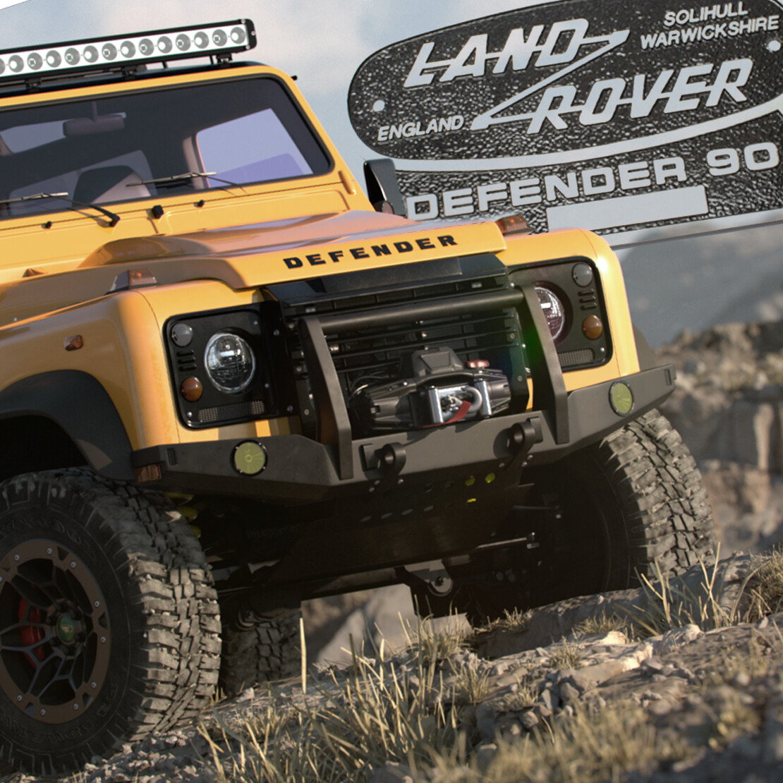 ArtStation - DESERT DEFENDER 90