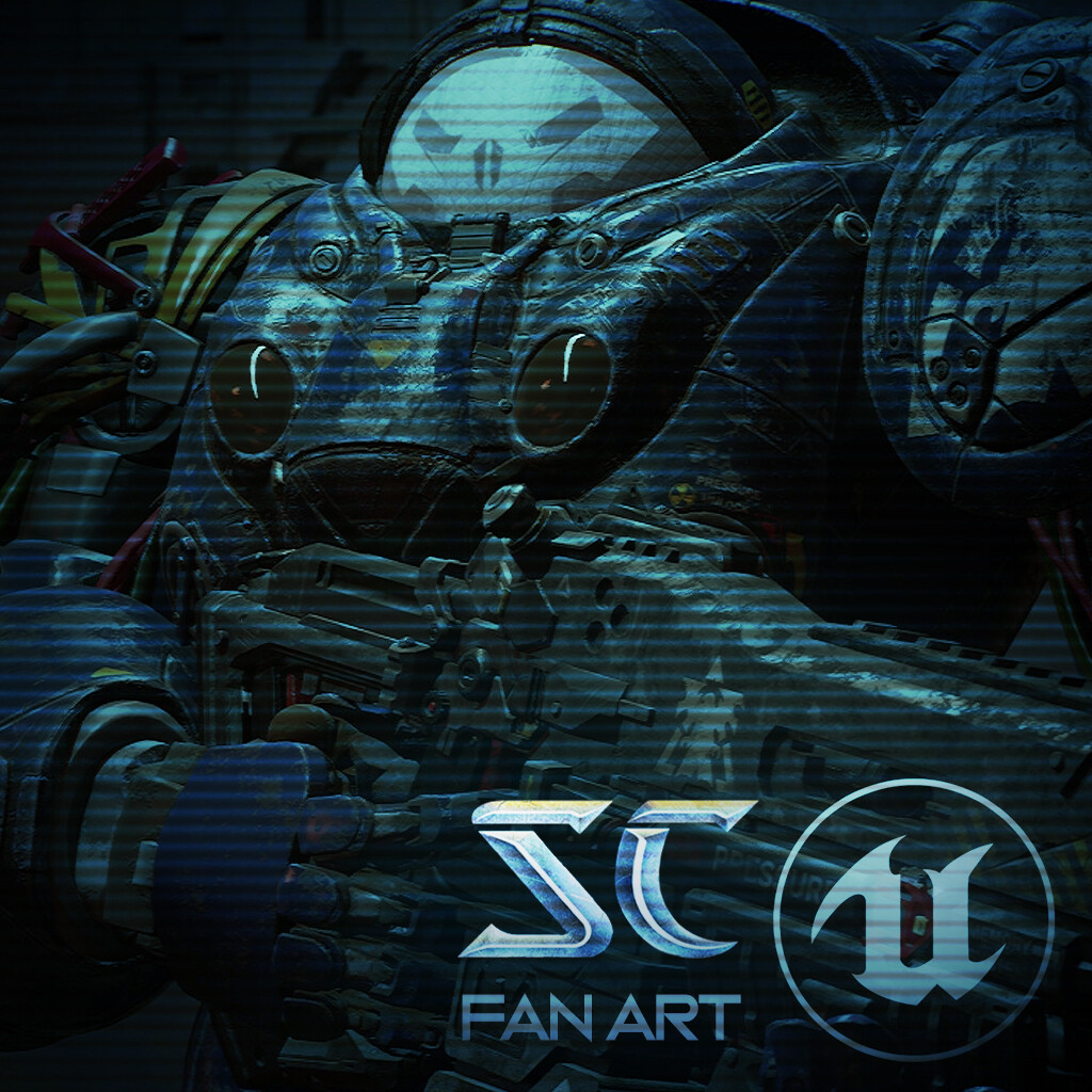 ArtStation - StarCraft Fan Art- Unreal 5