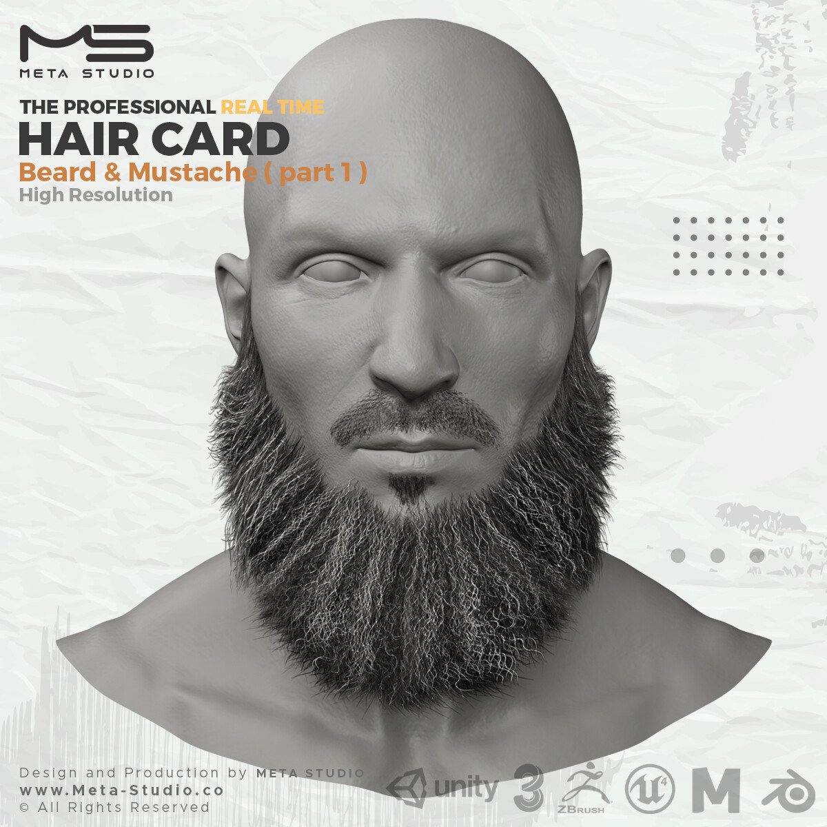 ArtStation - Beard and mustache