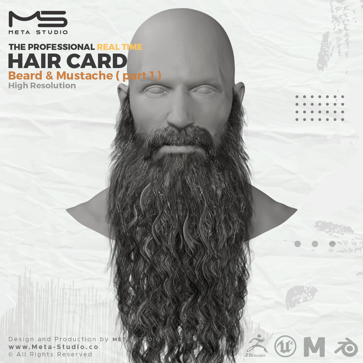 ArtStation - Beard and mustache