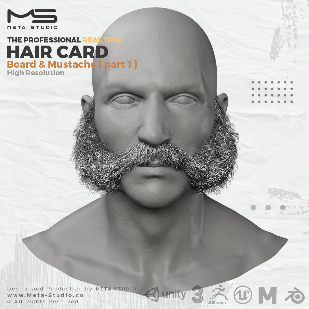 ArtStation - Beard and mustache