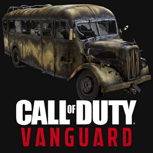ArtStation - Call of Duty: Vanguard | Destroyed German Bus