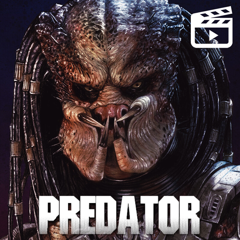 ArtStation - The Predator - digital portraits