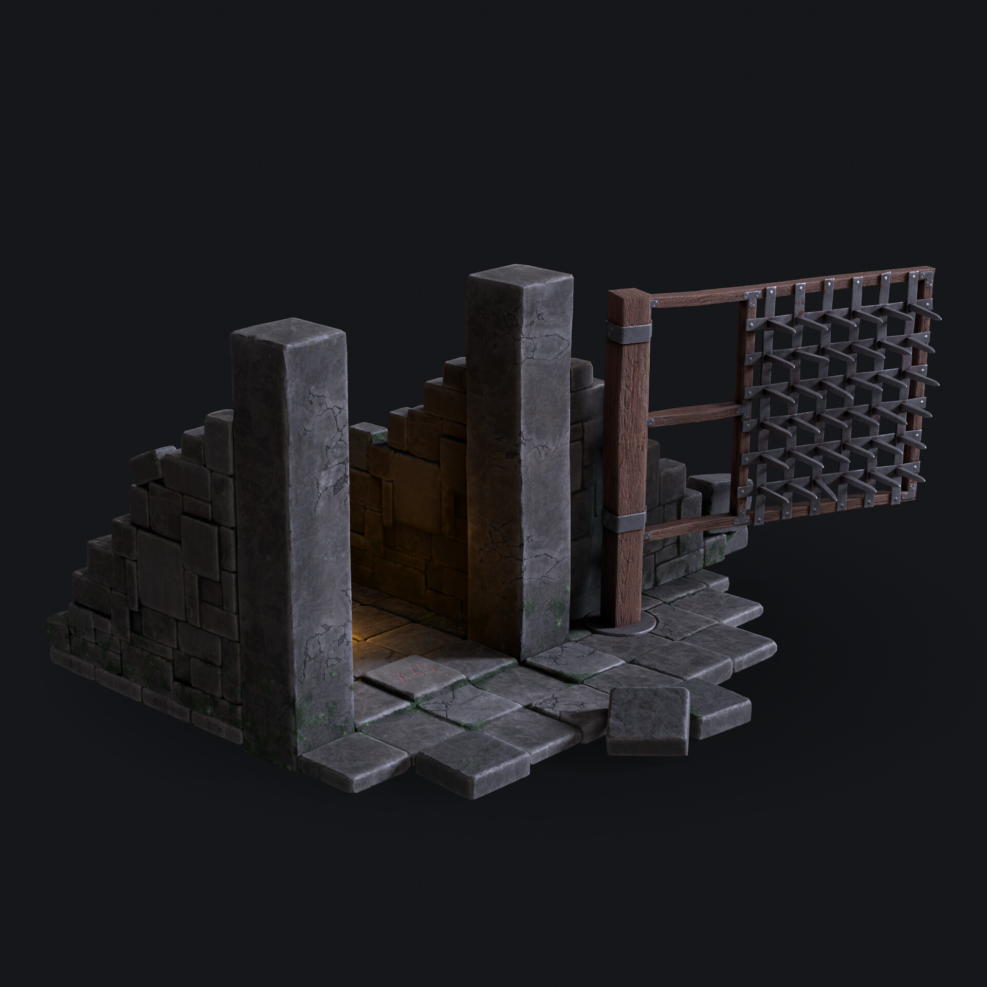 ArtStation - Spiked trap