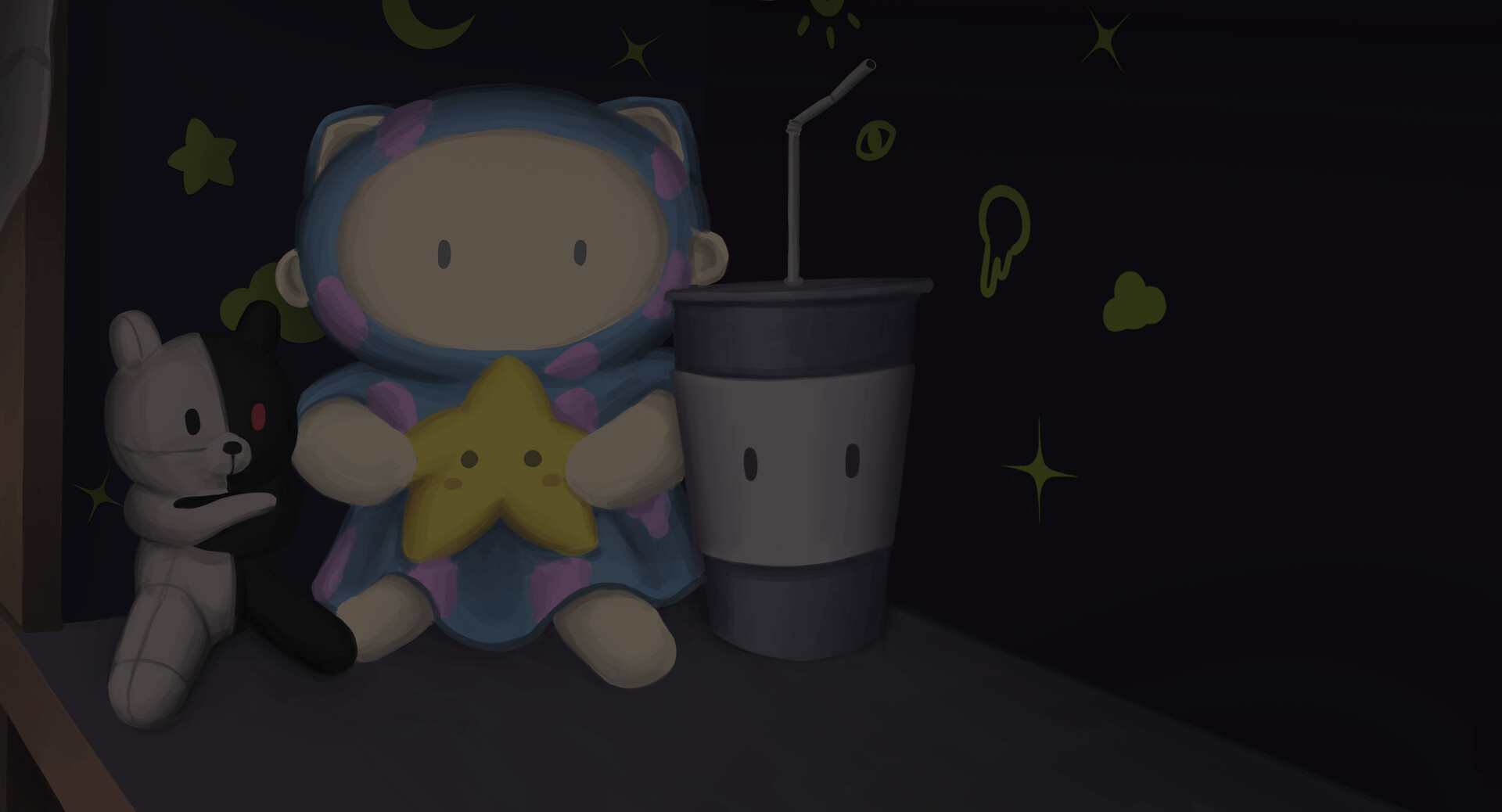 ArtStation - C'EST À MOI ! - Animation Short Film Background Collection