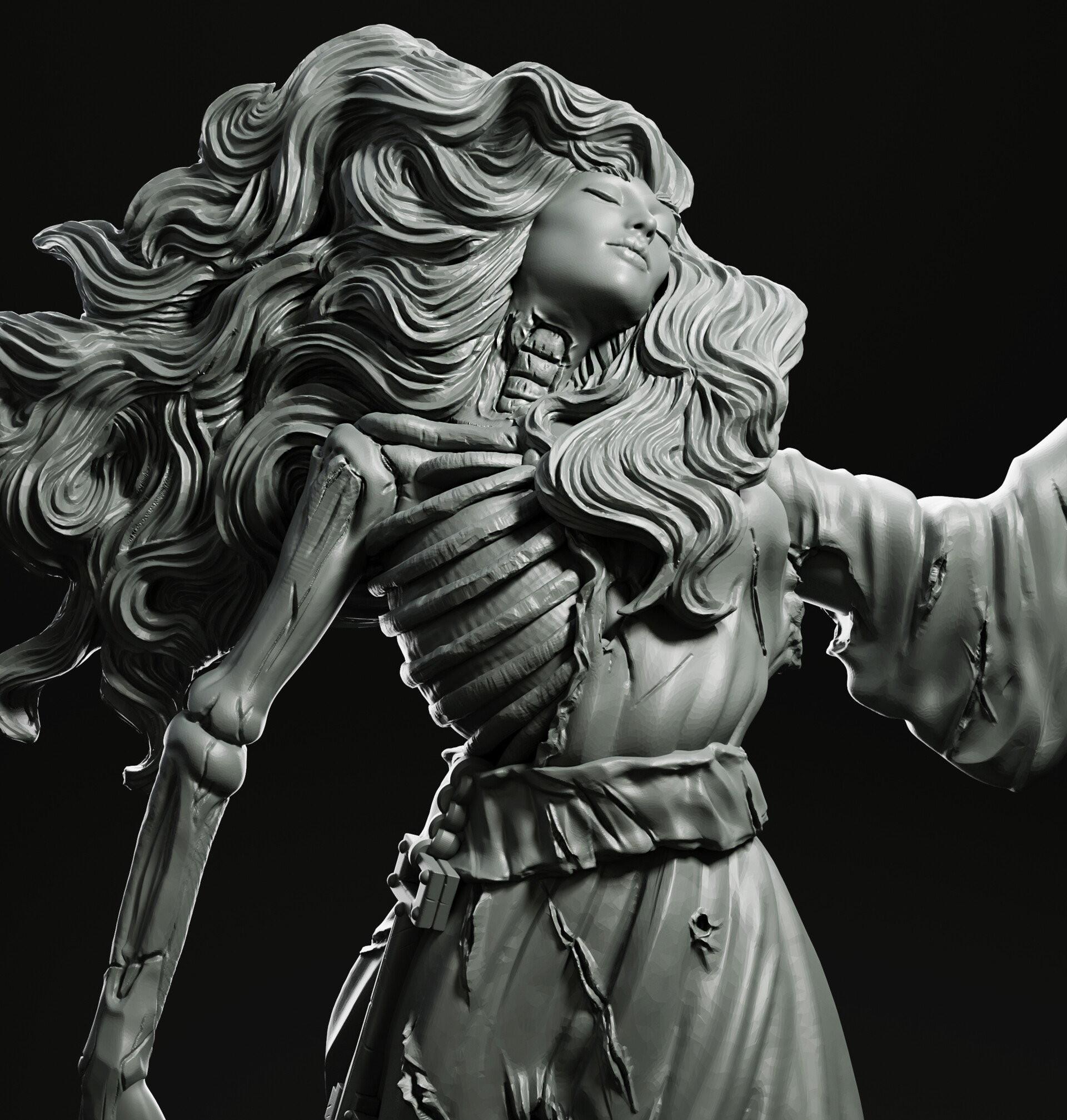ArtStation - The Banshee - Whispers in the Wetlands