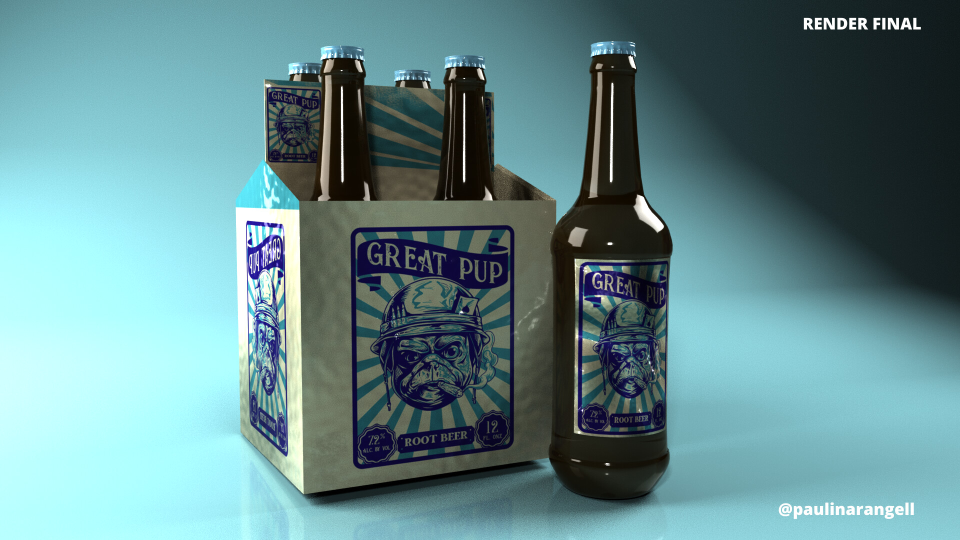 ArtStation - RENDER DE ROOT BEER