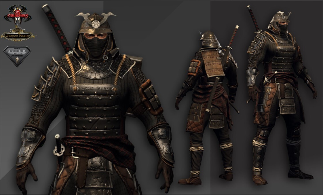 ArtStation - TSC Battle Samurai