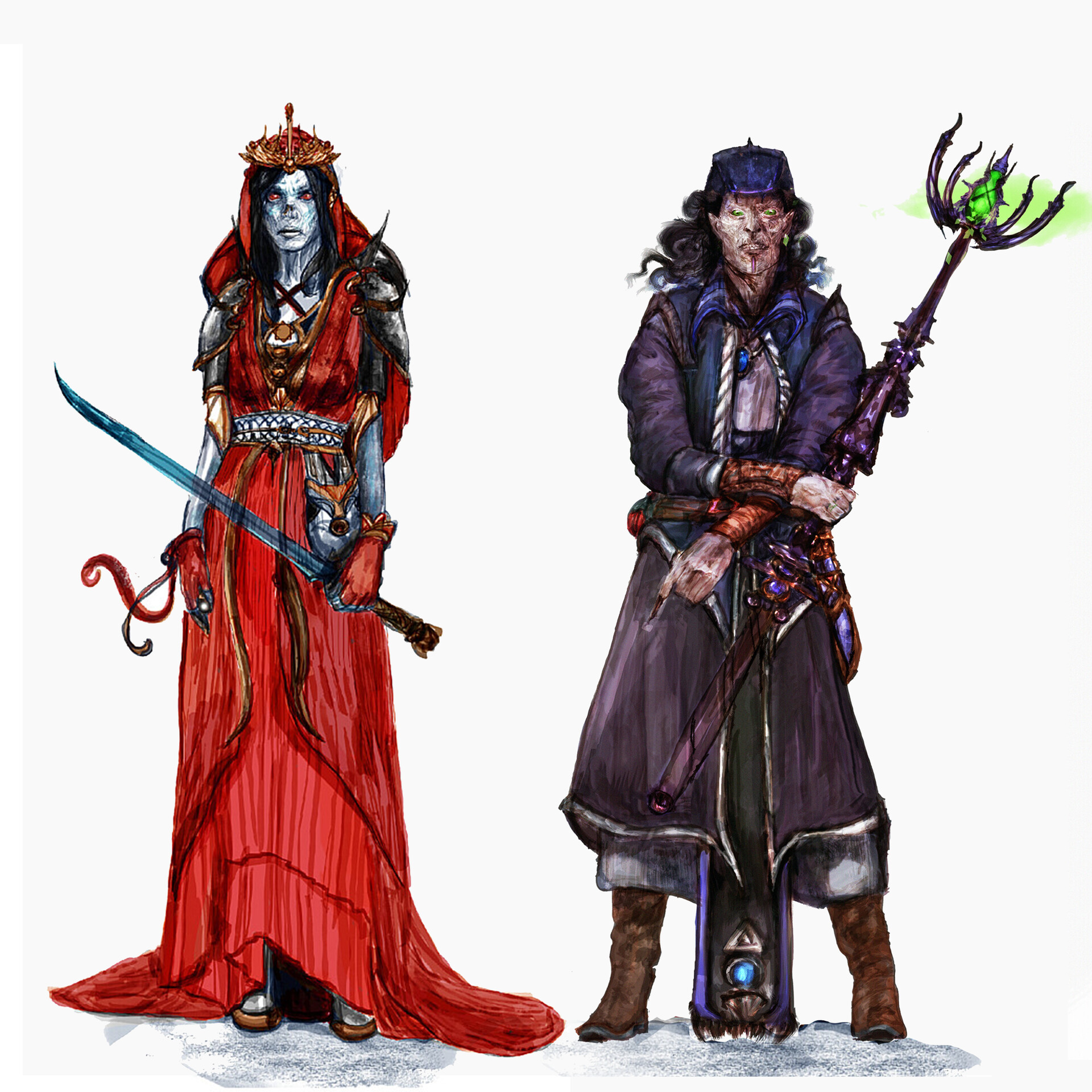 ArtStation - Undead magicien