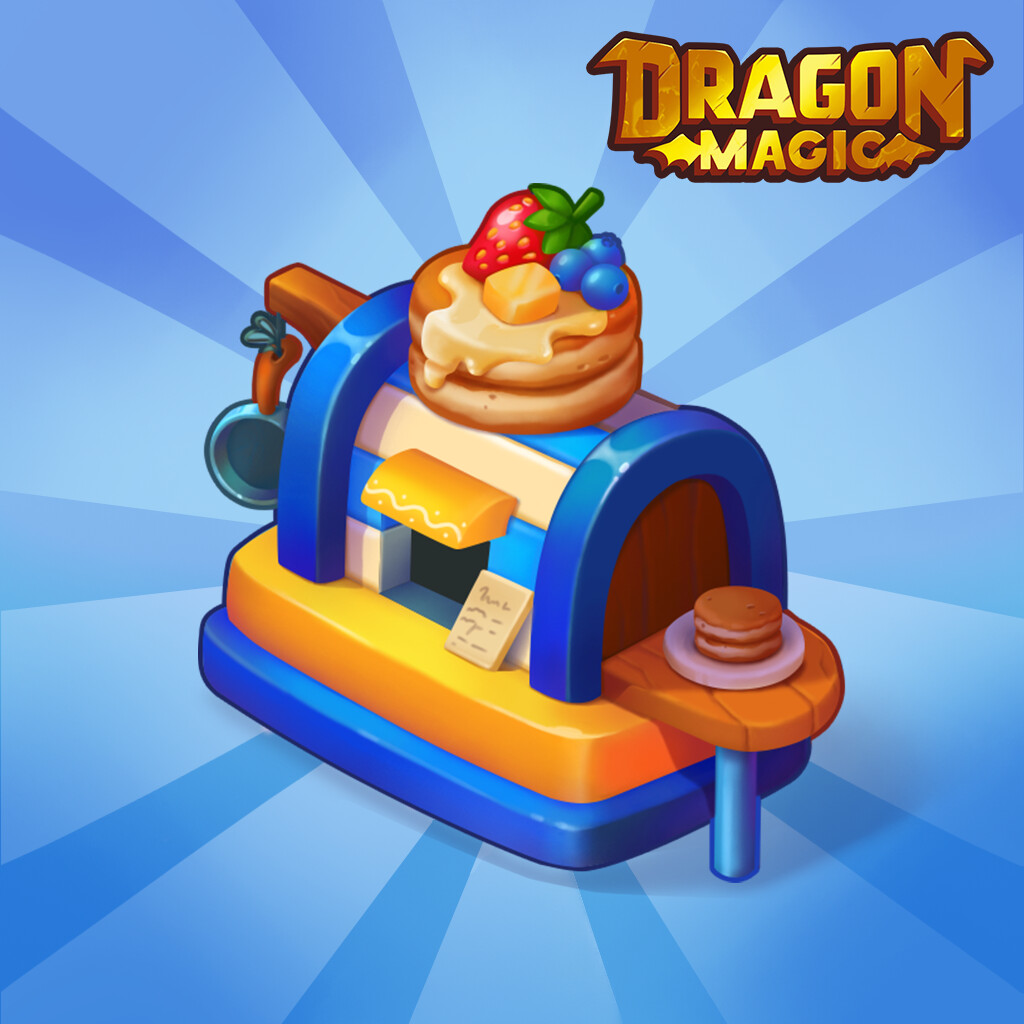 ArtStation - Dragon Magic game