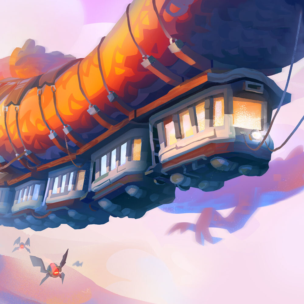 ArtStation - Dragon's Rise - Dragon Transportation System