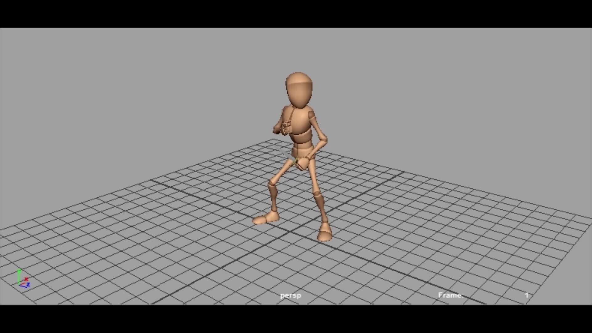 ArtStation - 3D Model Rigging - Attack and Death sequence