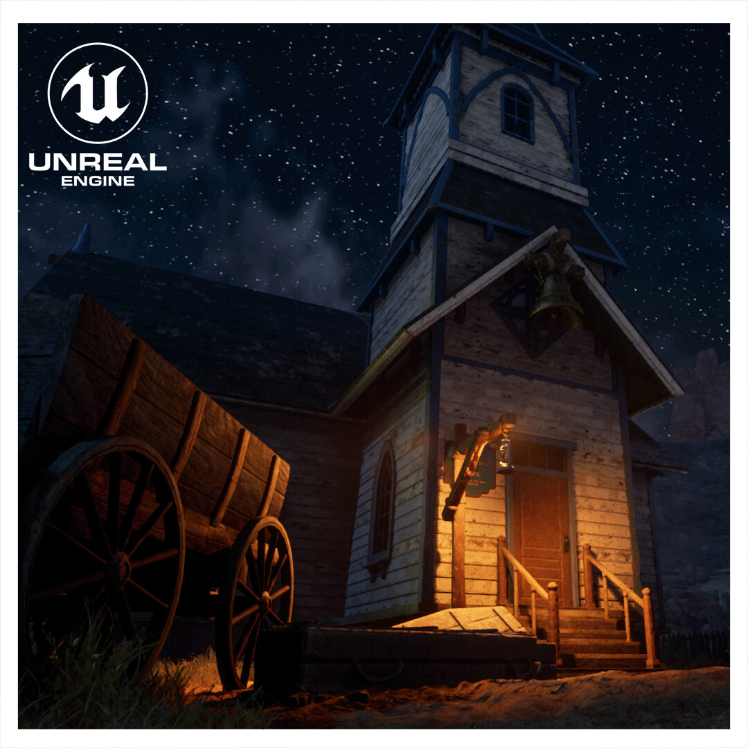 ArtStation - The Old West - Game Lighting