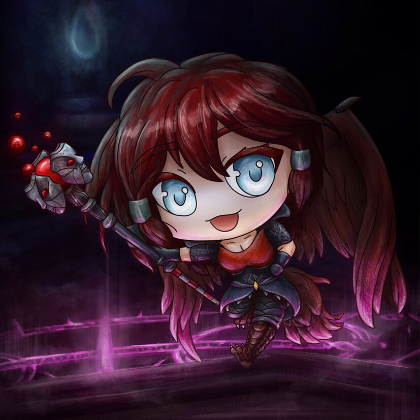 ArtStation - RuneScape Themed Chibi