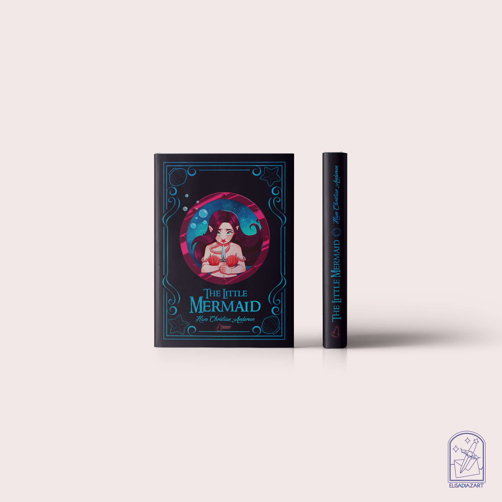 ArtStation - ''The little mermaid'' book cover