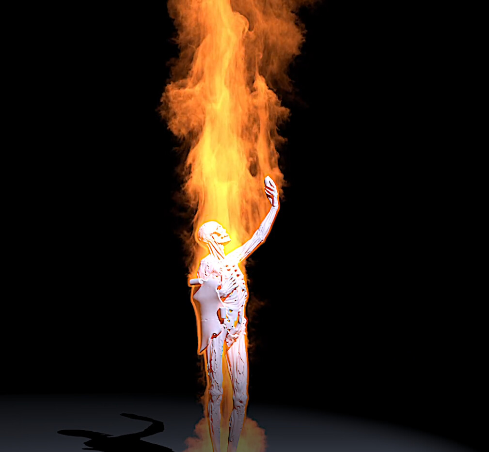 ArtStation - Fire with Houdini