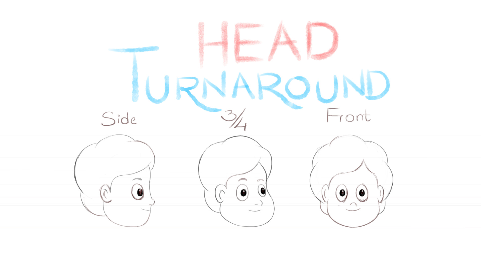 ArtStation - Head Turnaround