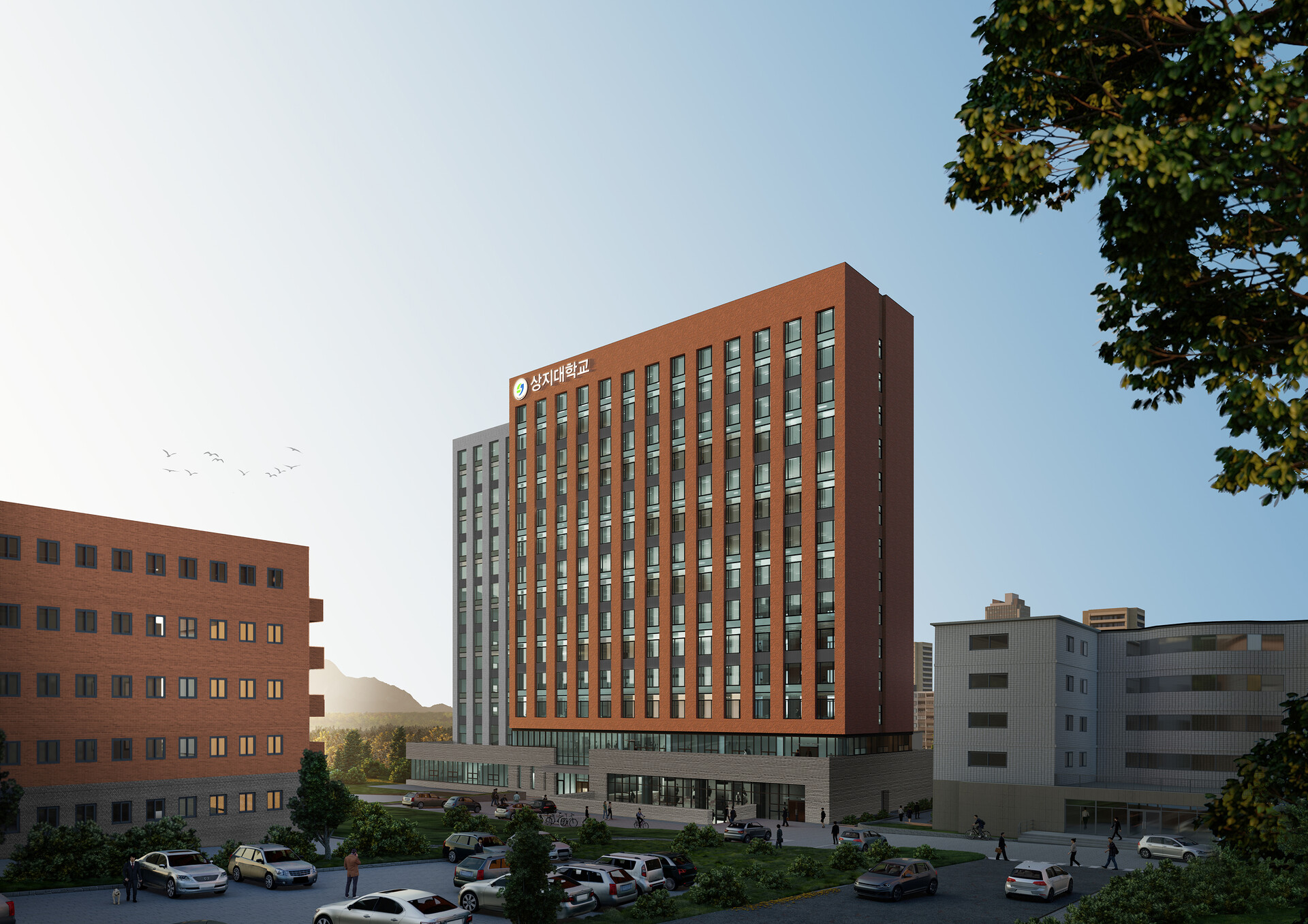 ArtStation - university building render