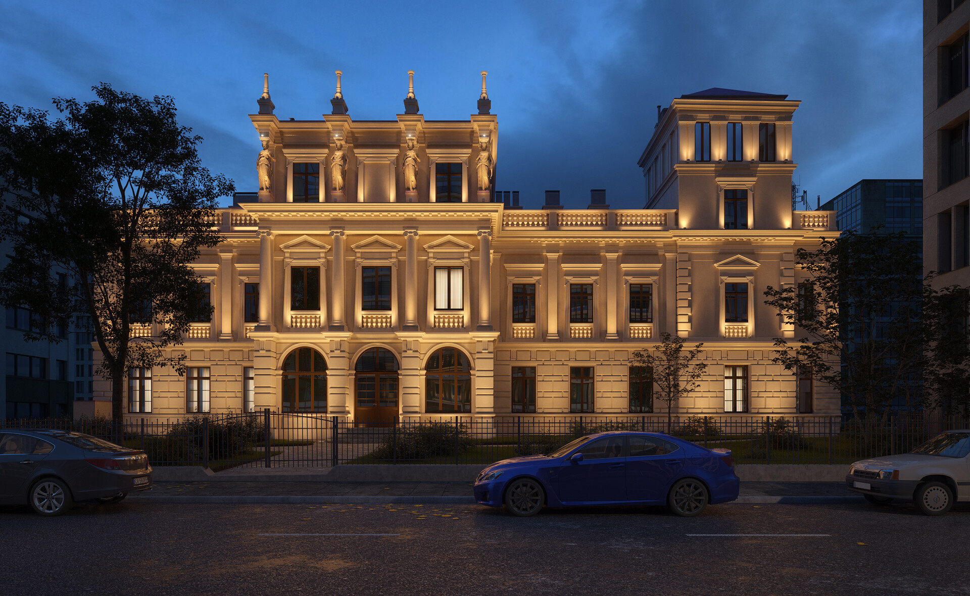 ArtStation - Știrbei Palace, Bucharest / Lighting design