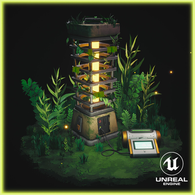 ArtStation - Old Lost Lamp