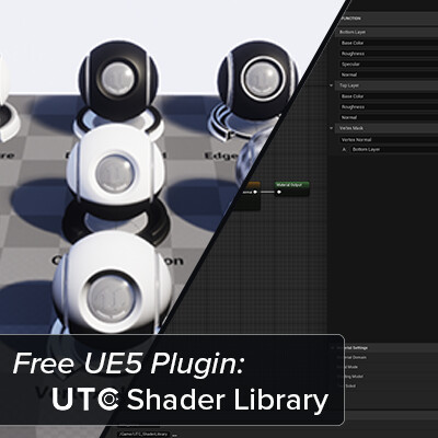 ArtStation - FREE UE5 Plugin - UTC Shader Library