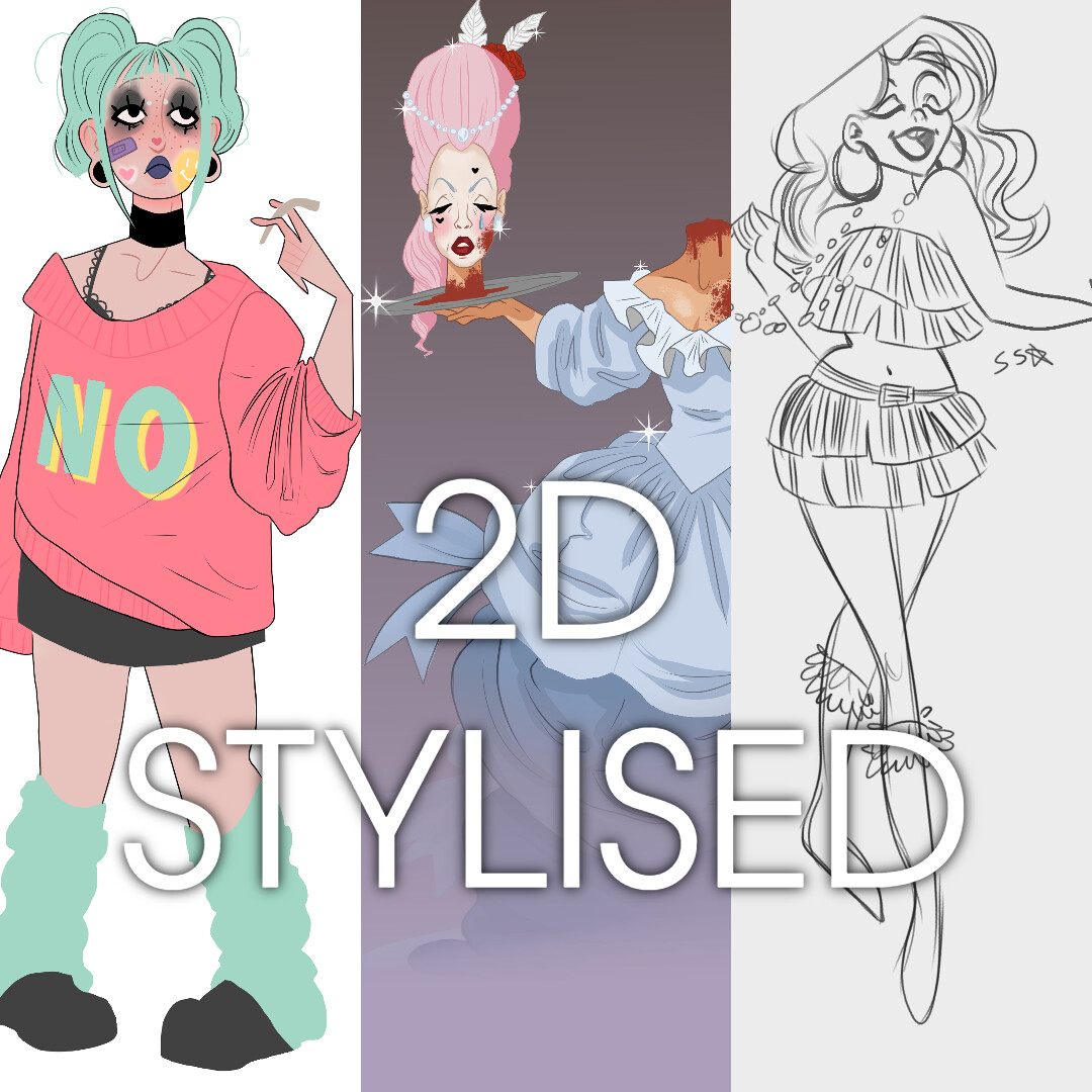 ArtStation - REUPLOAD // 2D Characters