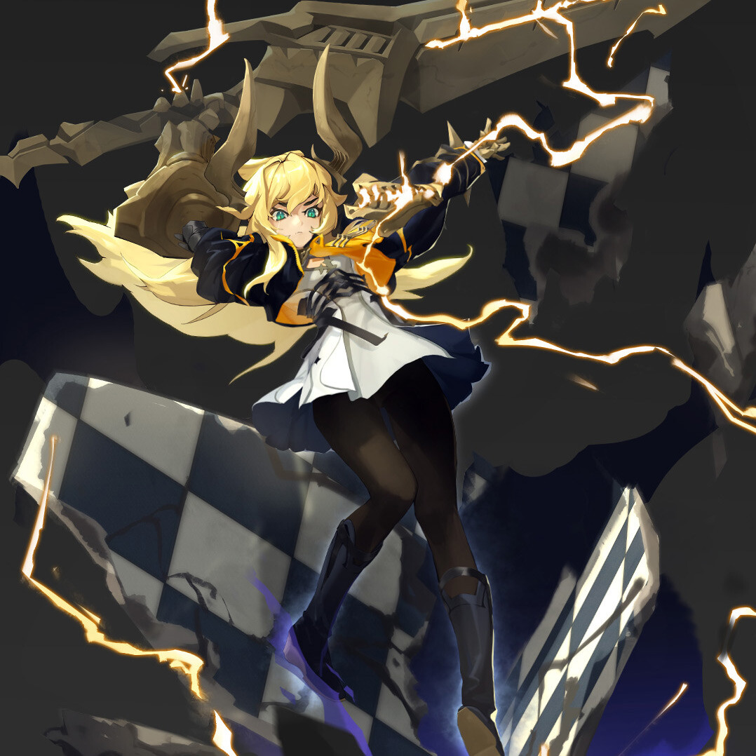 ArtStation - Dagger gril