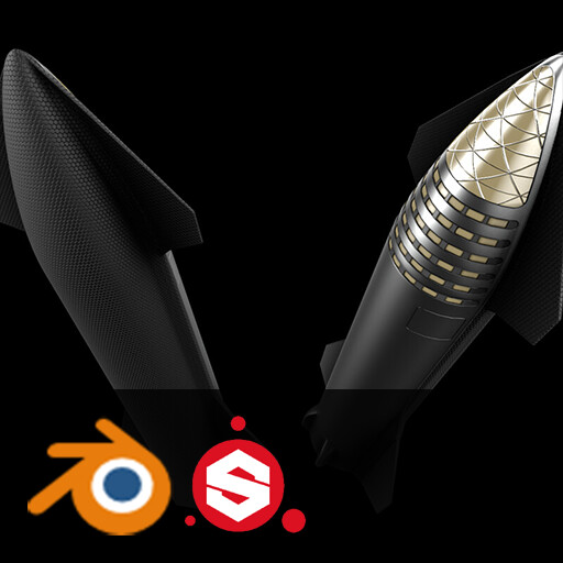 ArtStation - SpaceX Starship