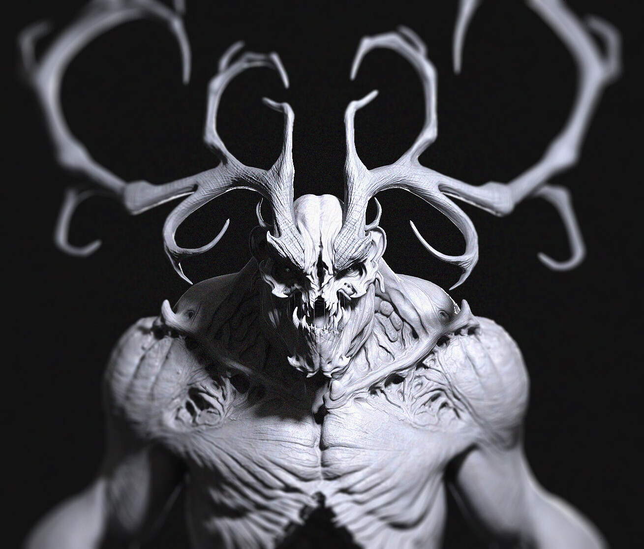 ArtStation - THE FOREST DEMON