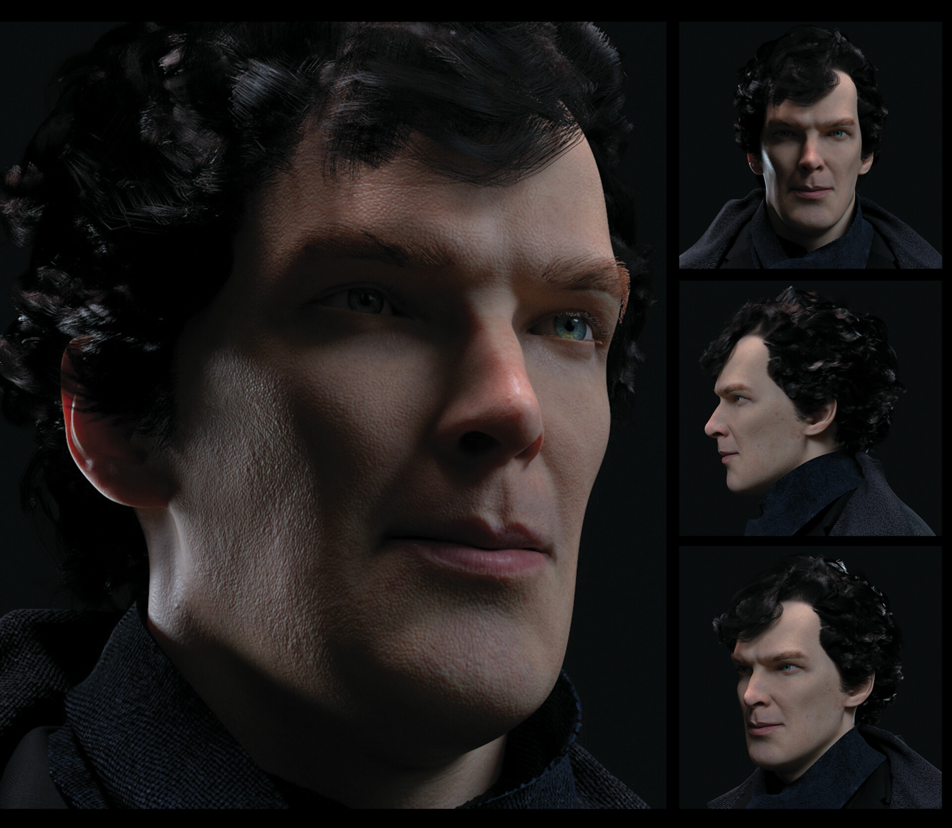 ArtStation - Sherlock Holmes (Sherlock)