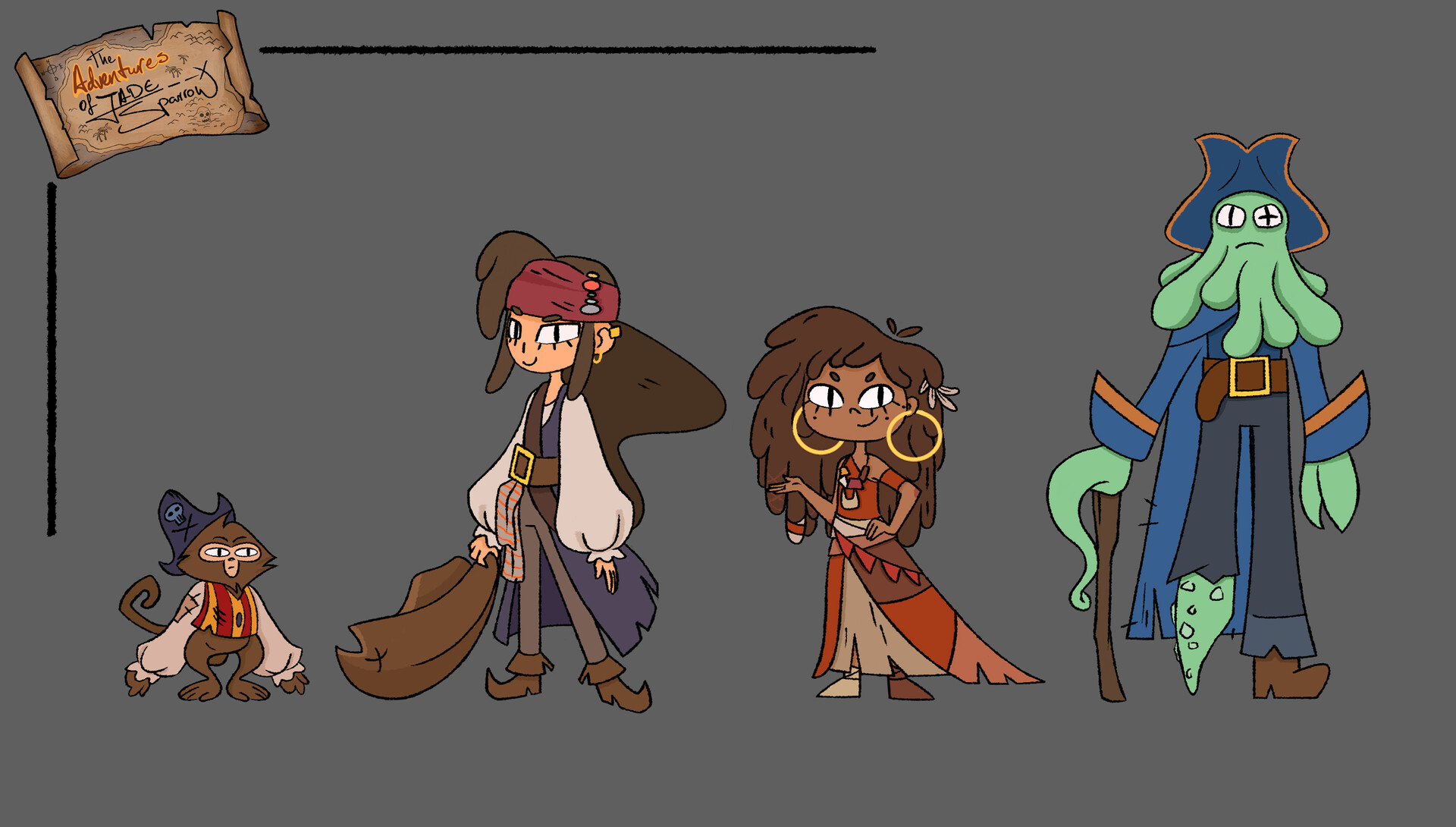 ArtStation - The Adventures of Jade Sparrow