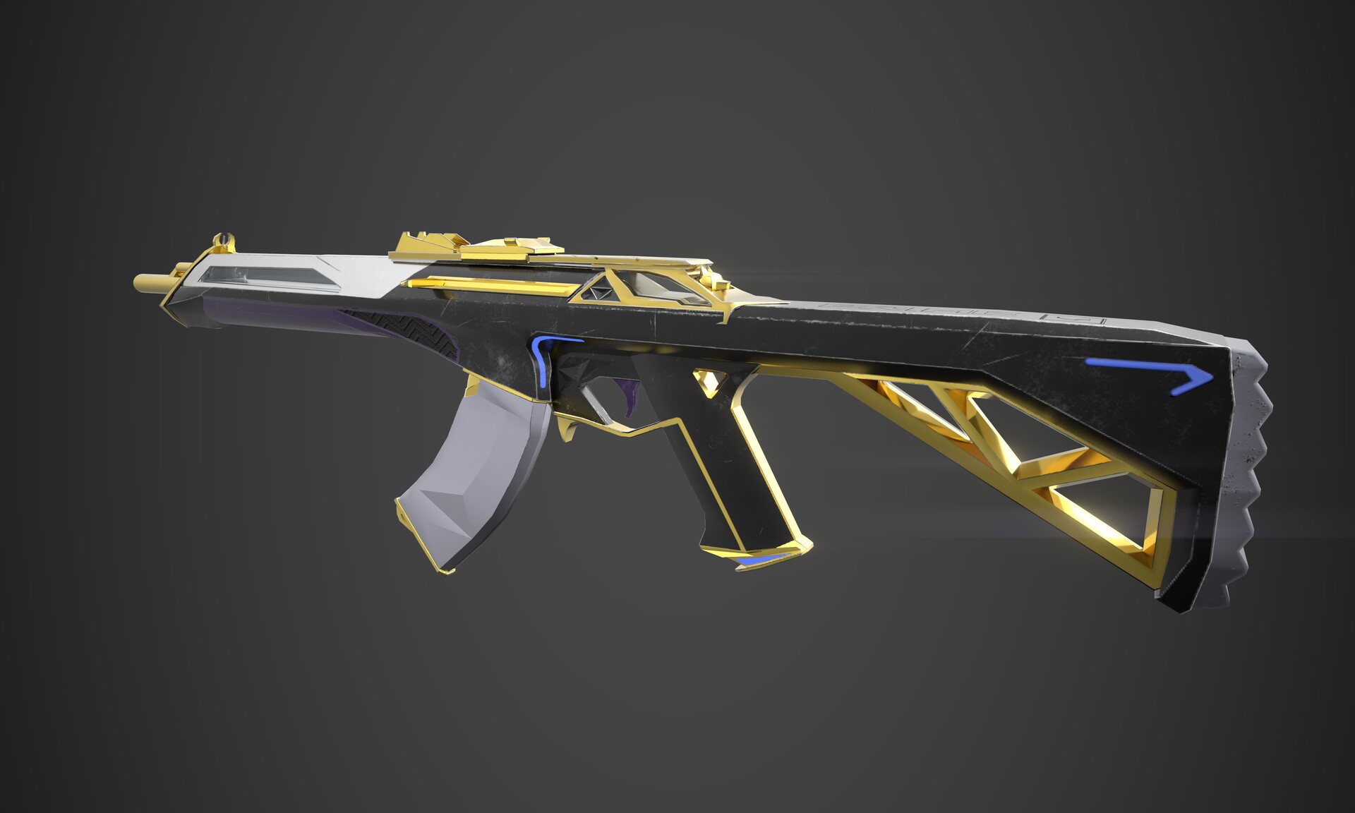 ArtStation - Prime Vandal Weapon Textured