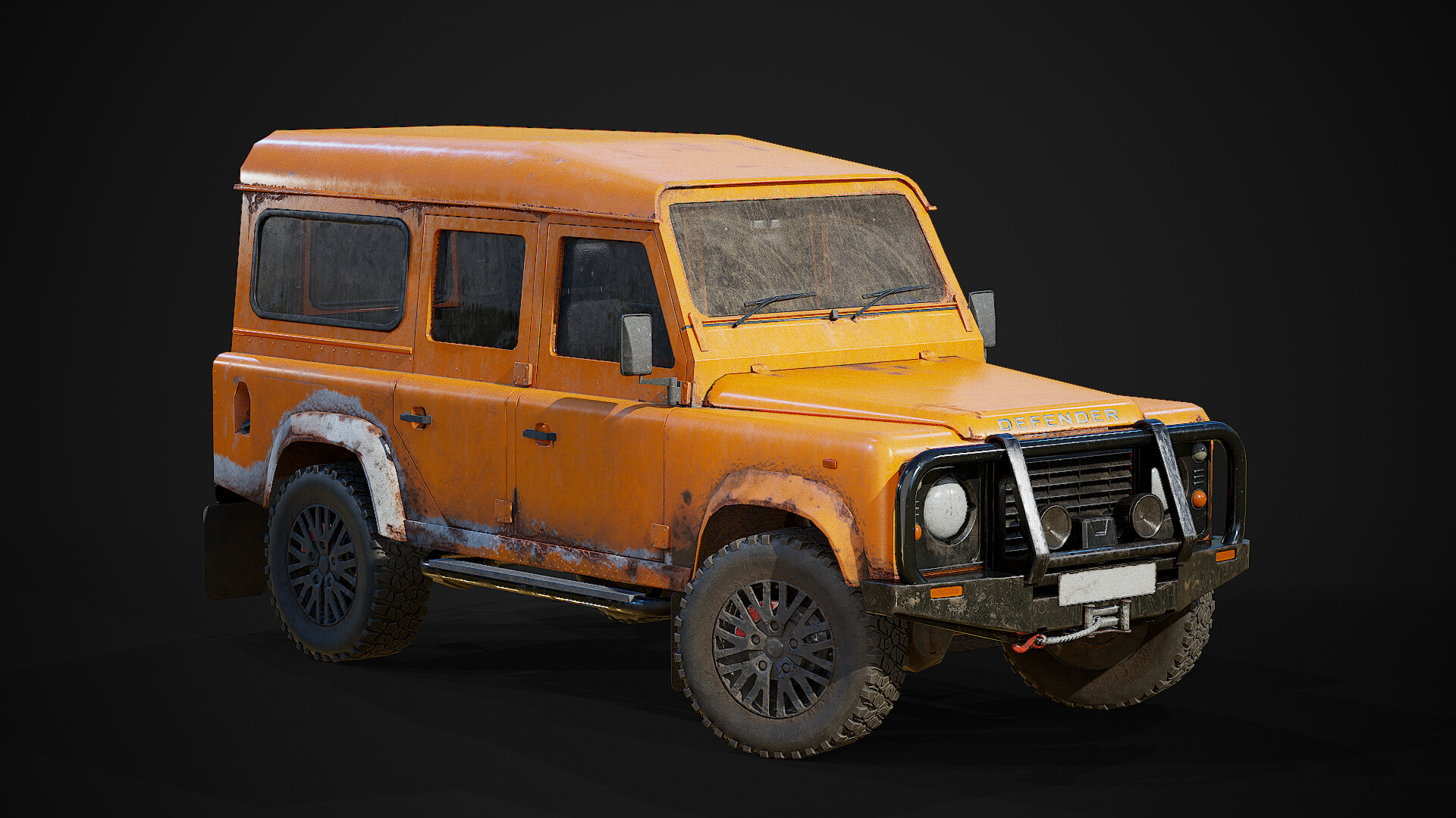 ArtStation - Land Rover Defender
