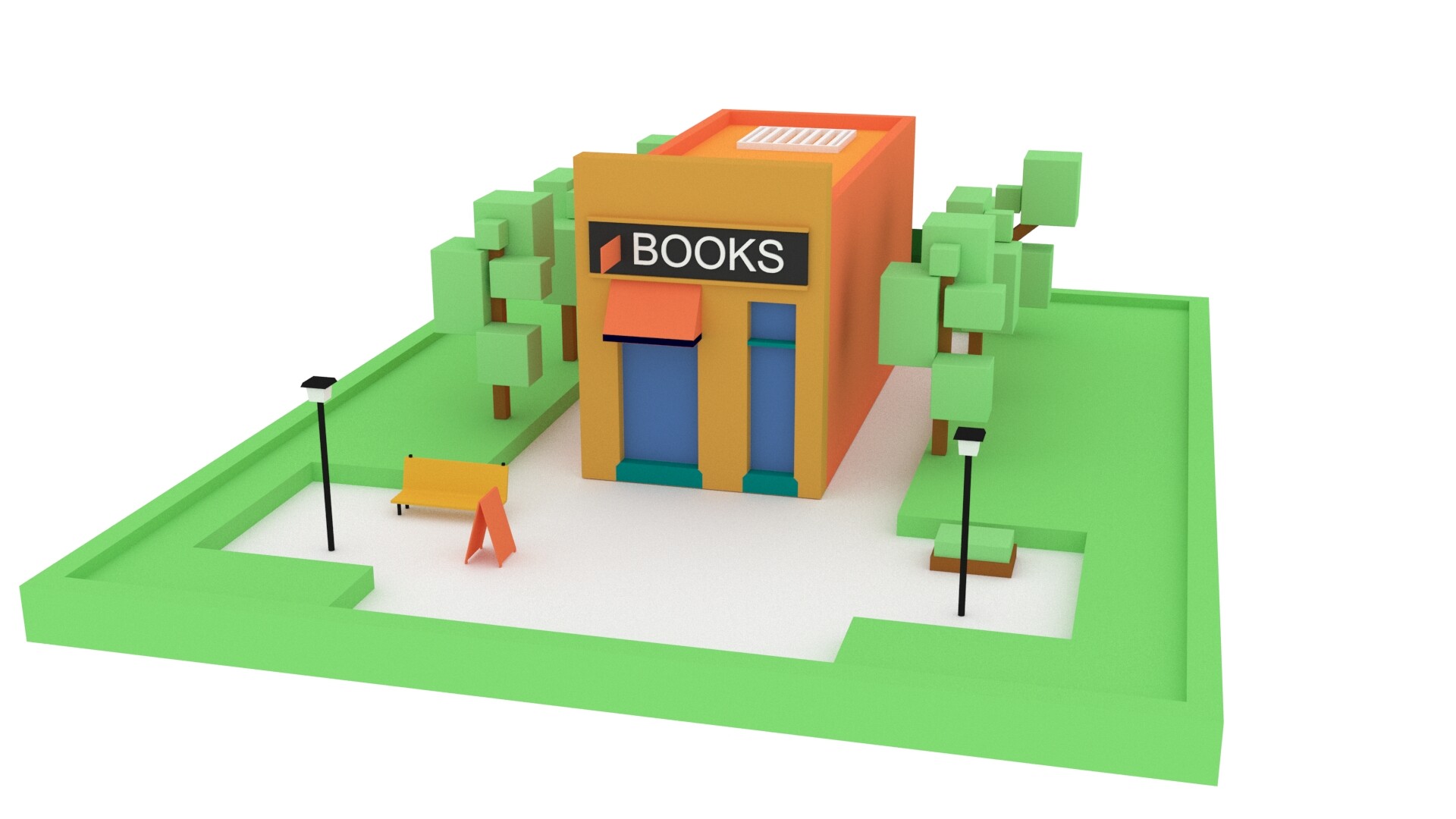 ArtStation - City Pop Up Animation