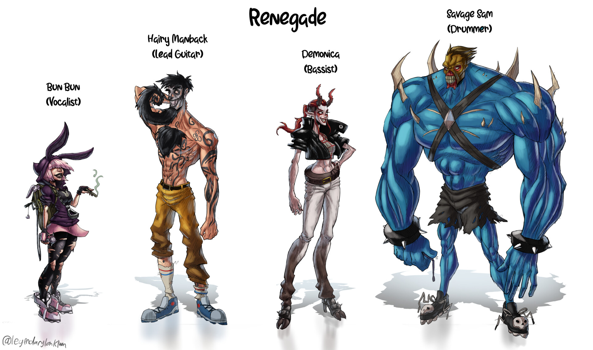 ArtStation - RUGZ: Renegades Underground First Concept